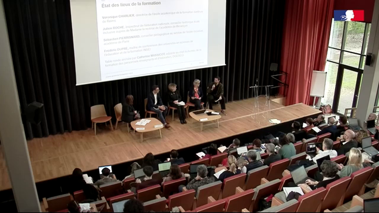 PodEduc - DGESCO-Formation - 03 Séminaire École Inclusive : Table Ronde
