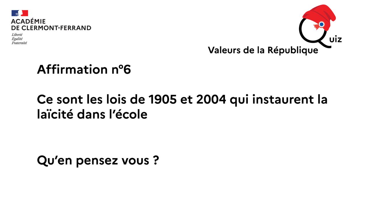 PodEduc - N°06 - Lois De 1905 Et 2004