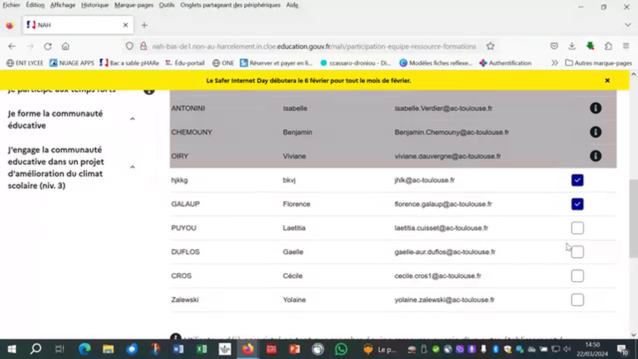 PodEduc - Tuto : Inscription Des Membres De L'Équipe P…