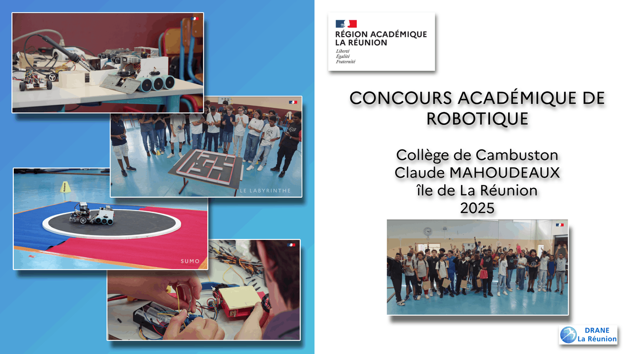 PodEduc - Concours De Robotique / Académie De La Réuni…