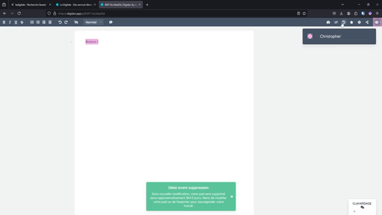 PodEduc - Tuto Digidoc