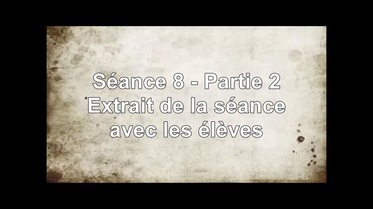 PodEduc - Séance 8 - Partie 2 - Extrait De La Séance A…