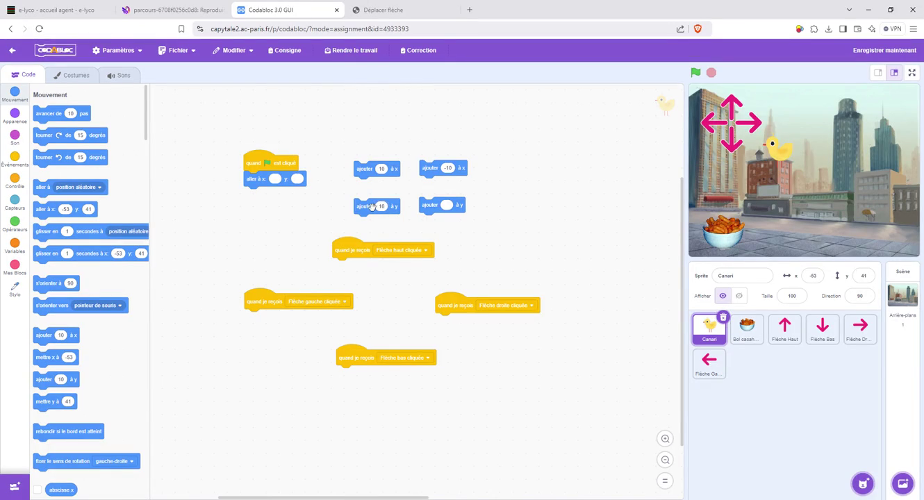 PodEduc - Présentation Parcours Déplacement Flèches (O…