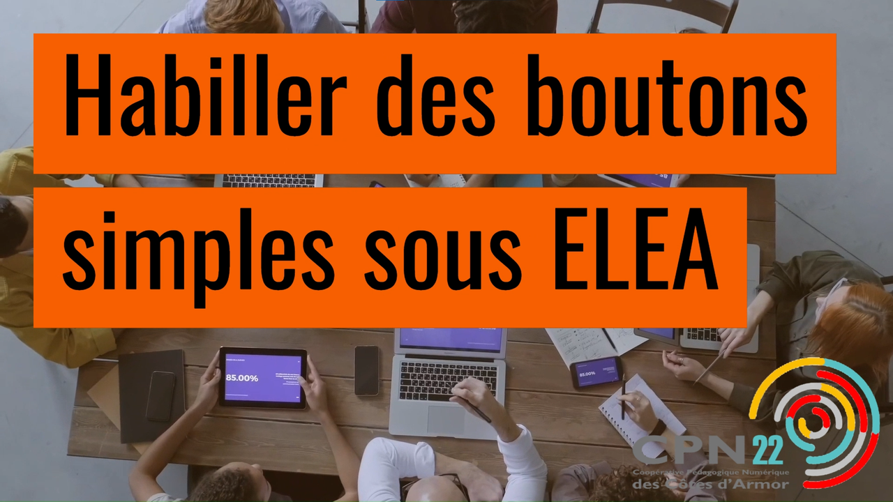 PodEduc - Eléa - Habiller Des Boutons De Lancement Sim…