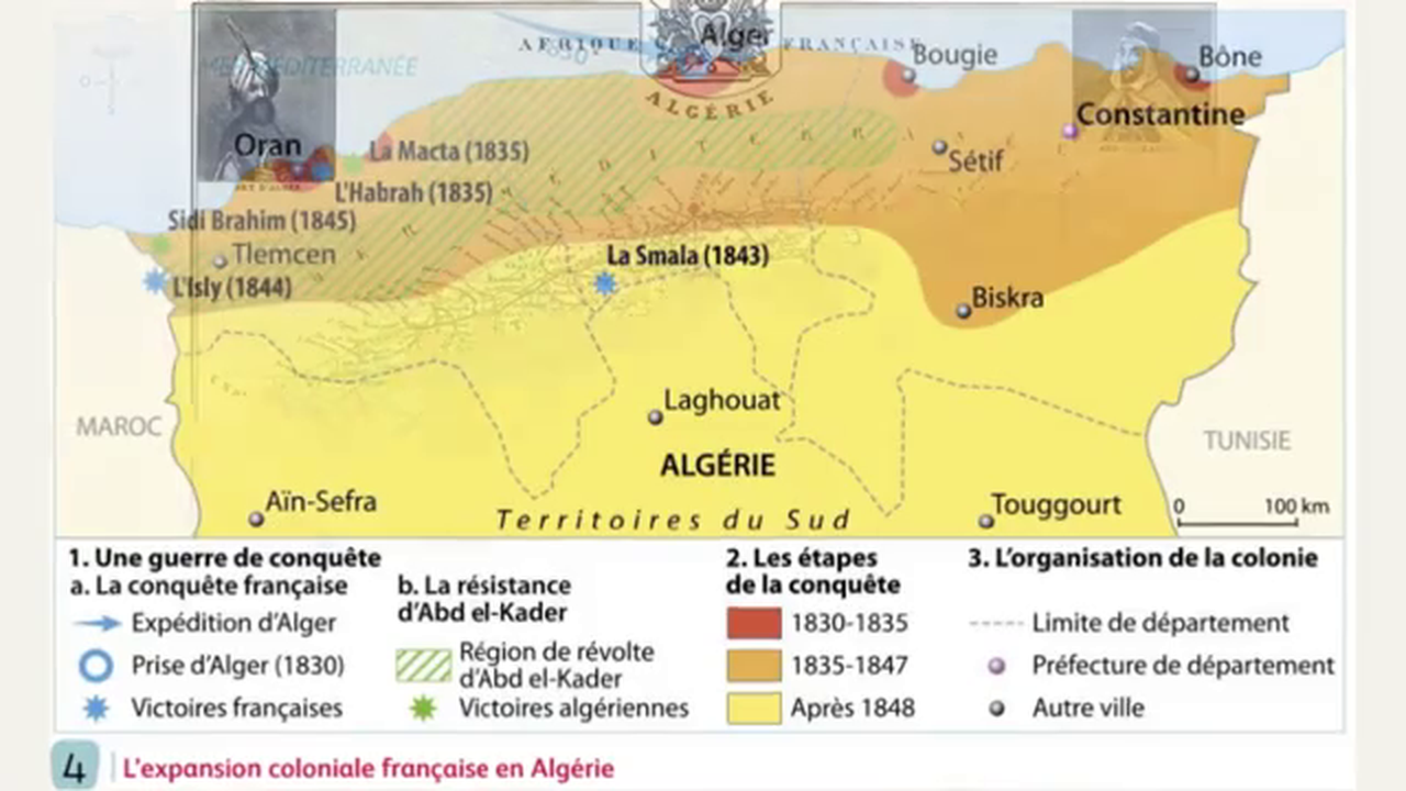 PodEduc - La Conquête De L'Algérie (1830-1847)