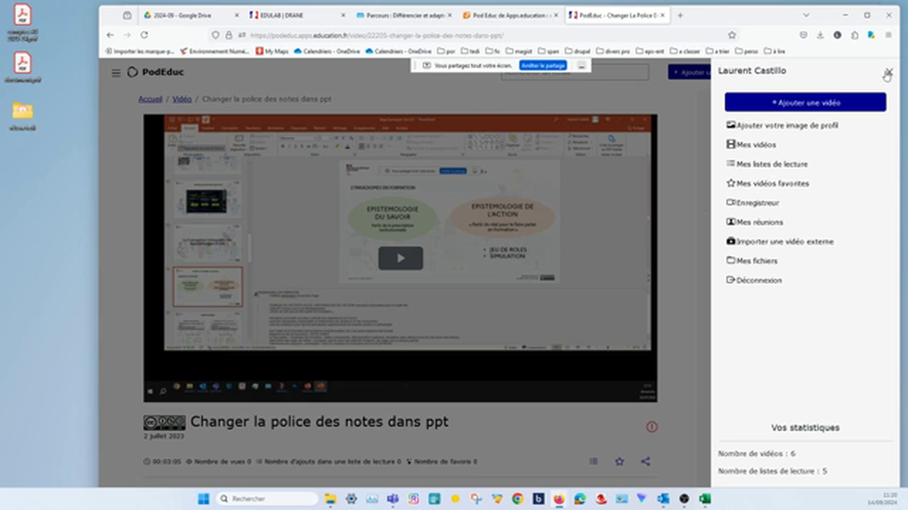 PodEduc - Intégrer Une Vidéo À Une Liste De Lecteure S…