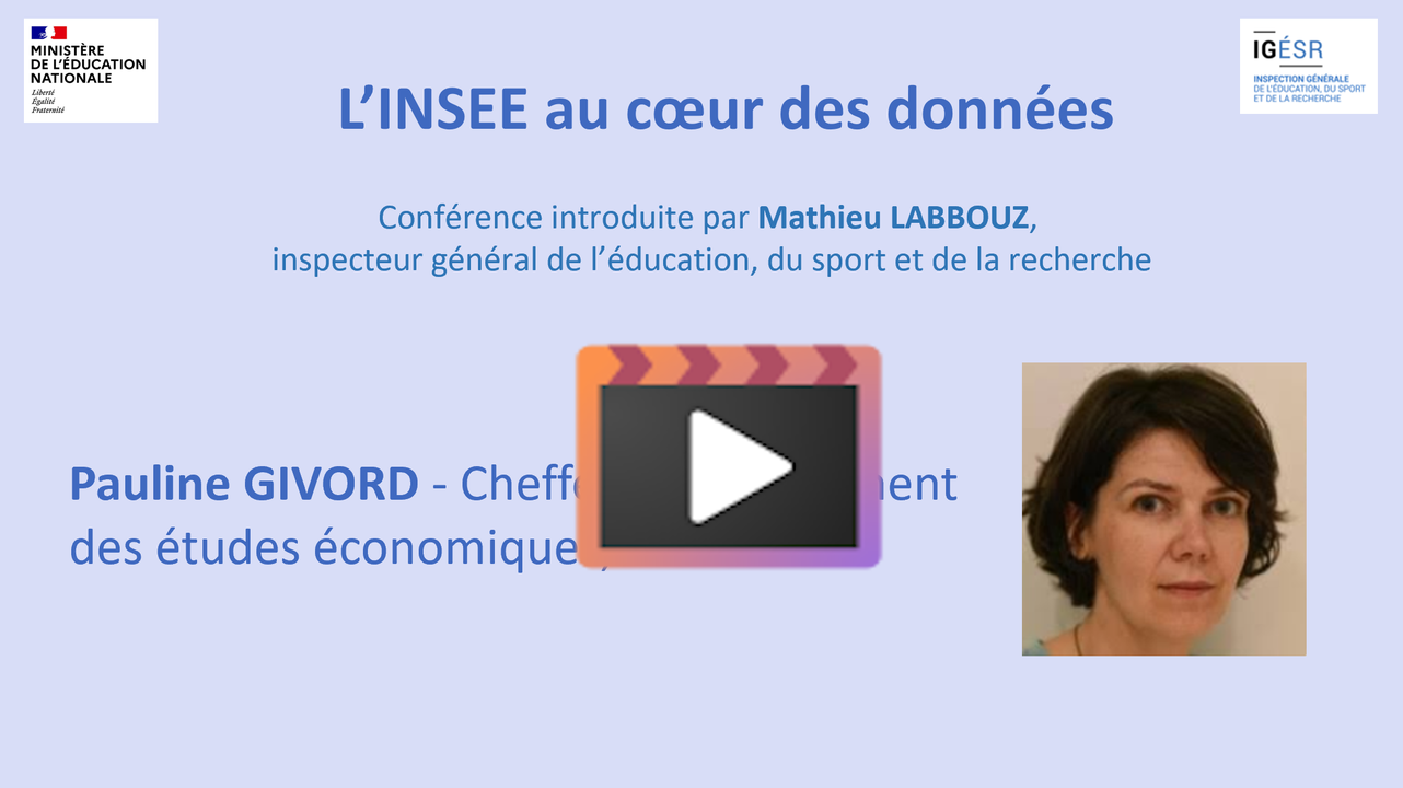 PodEduc - Jnm2025 -L’Insee Au Coeur Des Données