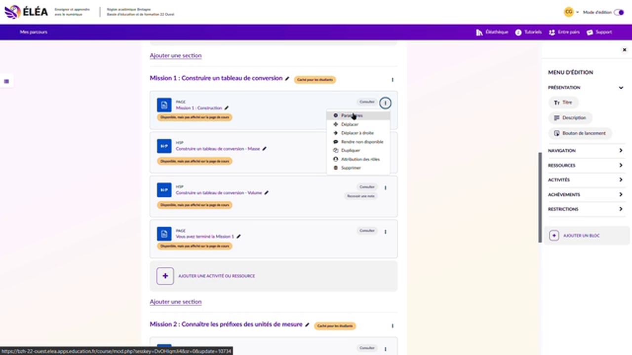 PodEduc - Eléa_Icréa - Descritpion Du Parcours Et Modi…