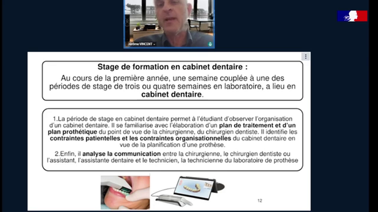 PodEduc - DGESCO-Formation - PROGRAMME NATIONAL DE FORMATION - 1 Prothesiste Dentaire 7 Avril ...