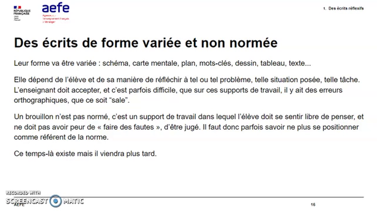 PodEduc - AEFE - Parcours Consolider - C2d Comprendre L'Importance Des Écrits.Mp4