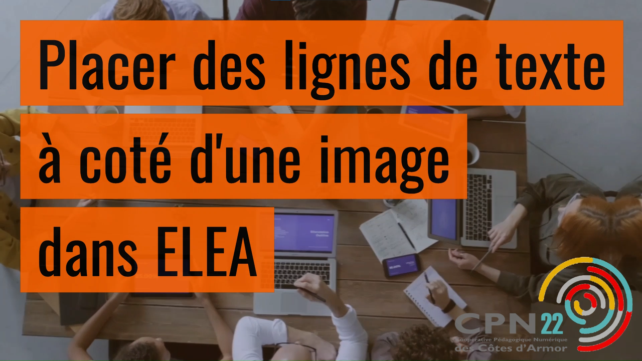 PodEduc - Eléa - Placer Plusieurs Lignes De Texte Le L…