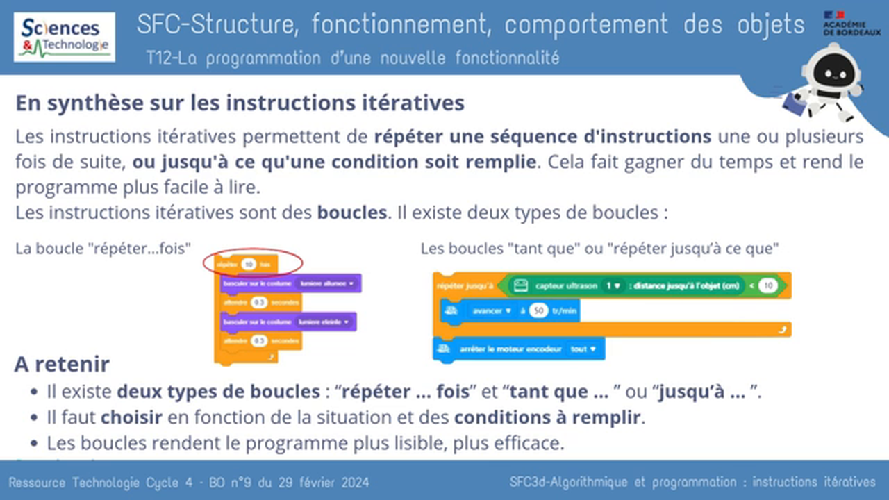 PodEduc - Sfc3d-Algorithmique Et Programmation : Instr…