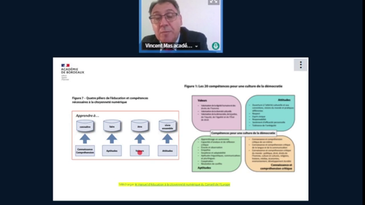 PodEduc - DGESCO-Formation - Animation de réseaux - Webinaire Culture Sécurité 31 Mai La Cybersé…