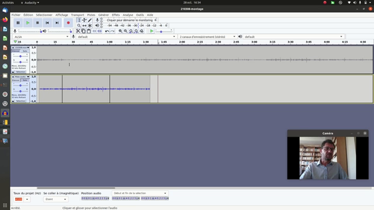 PodEduc - Audacity : Comment Sélectionner De L'Audio