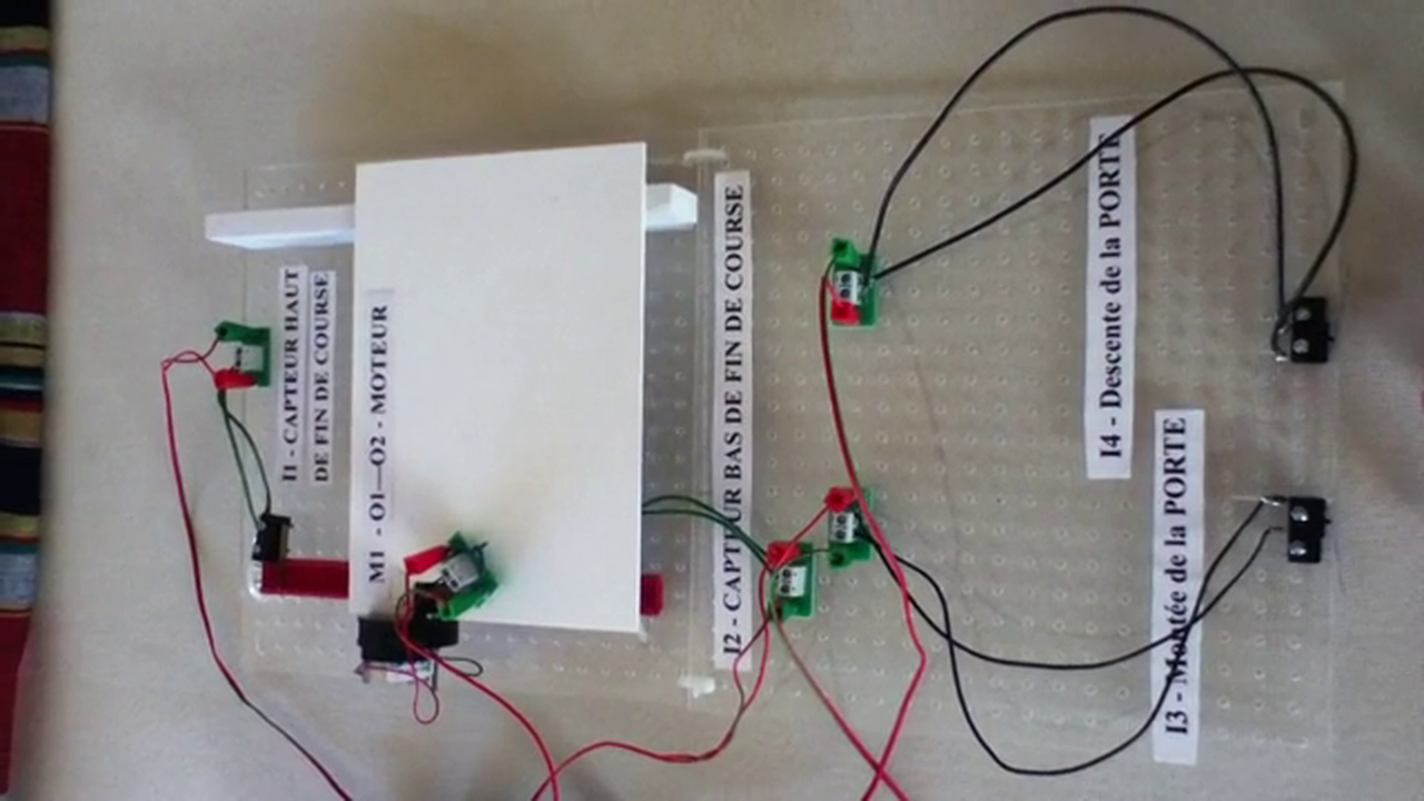 PodEduc - Barriere Avec Moteur Et Logigramme.Mp4