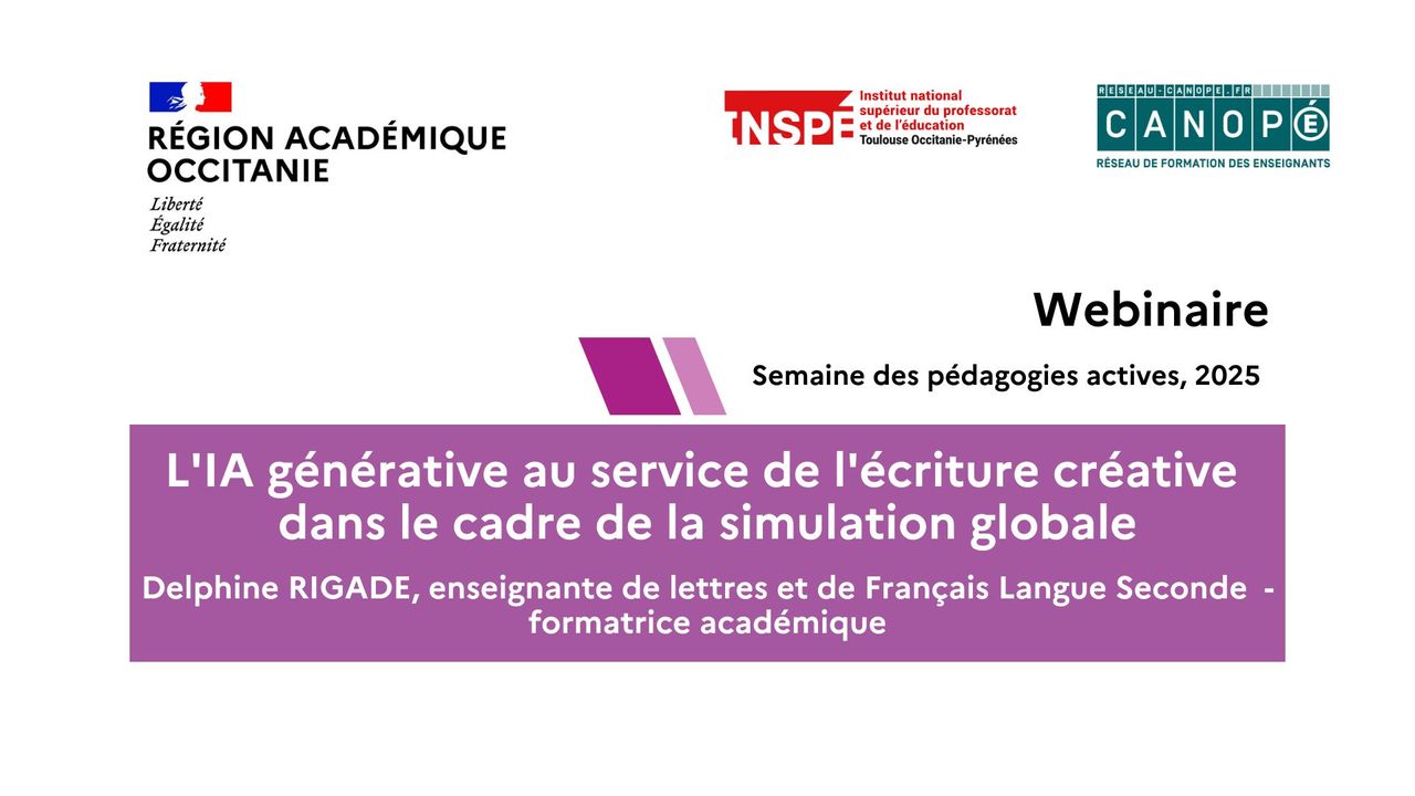 PodEduc - Numérique éducatif - Enseigner - Span 25 : L'Ia Générative Au Service De L'Éc…