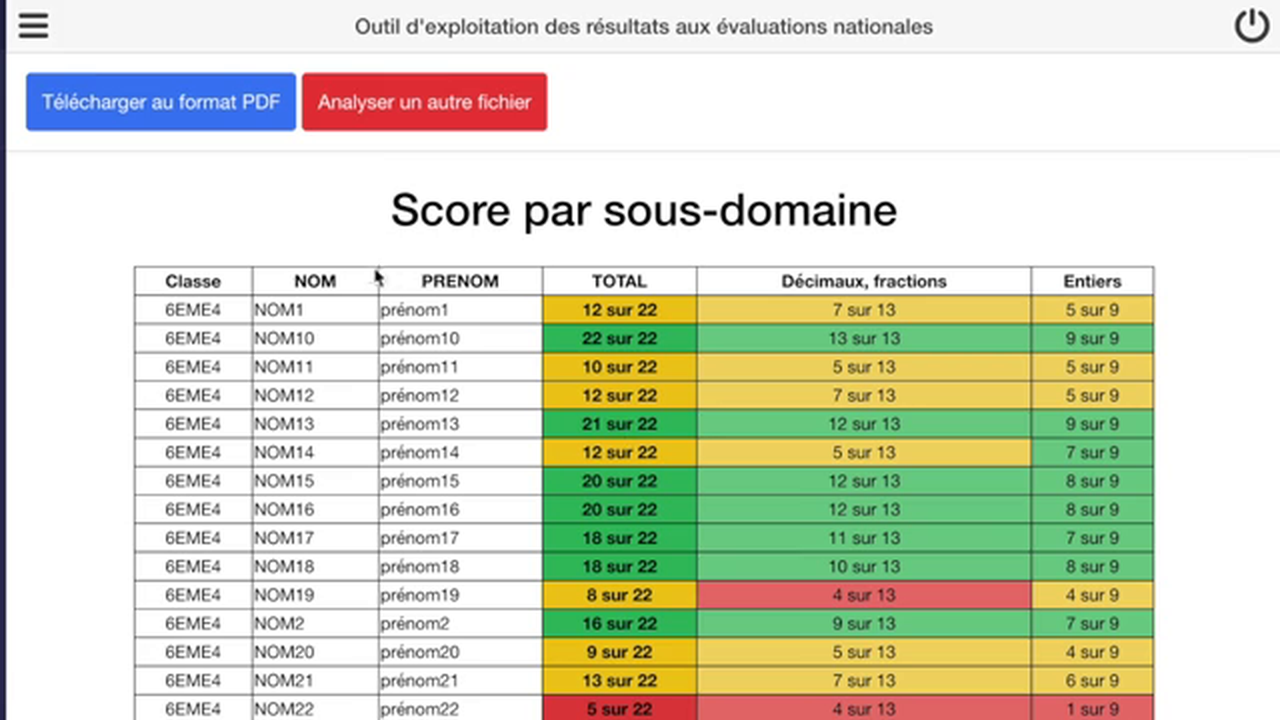 PodEduc - Tutoriel Application Évaluations Nationales