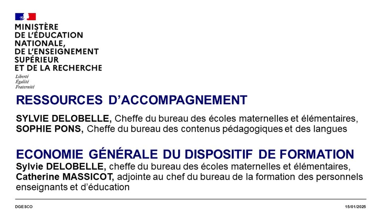 PodEduc - DGESCO-Formation - PNF Nouveaux programmes Cycles 1-2-3 - 05 Séminaire Nouveaux ...