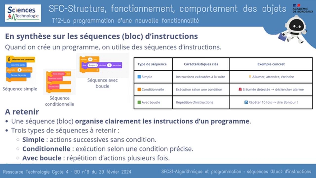 PodEduc - Sfc3f-Algorithmique Et Programmation : Séque…