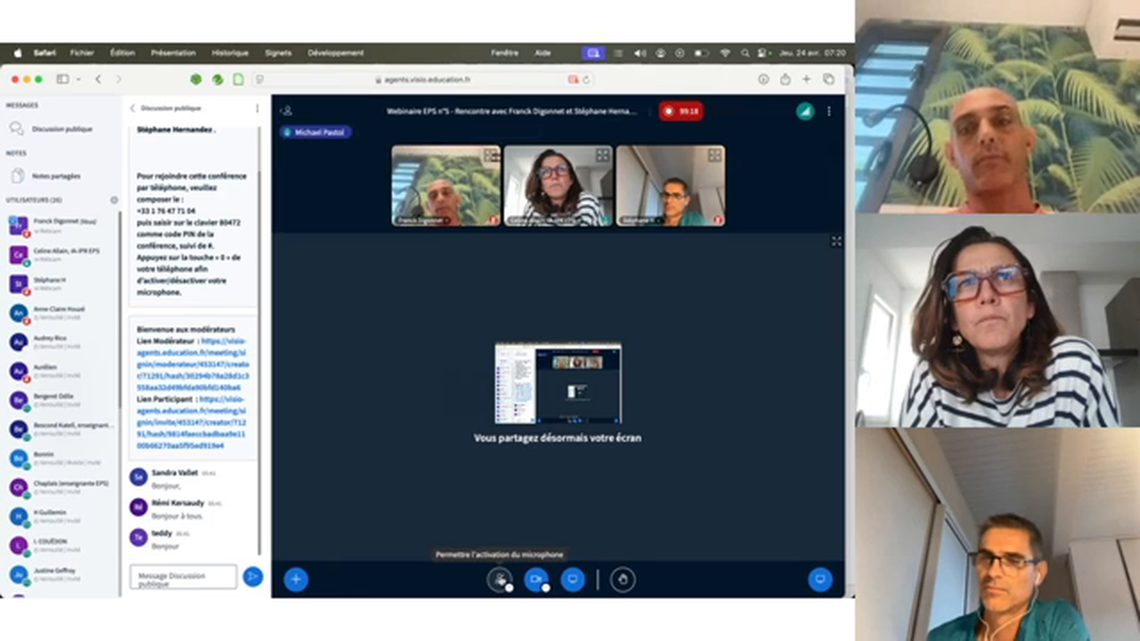 PodEduc - Webinaire Eps Rencontre Avec Franck Digonnet…