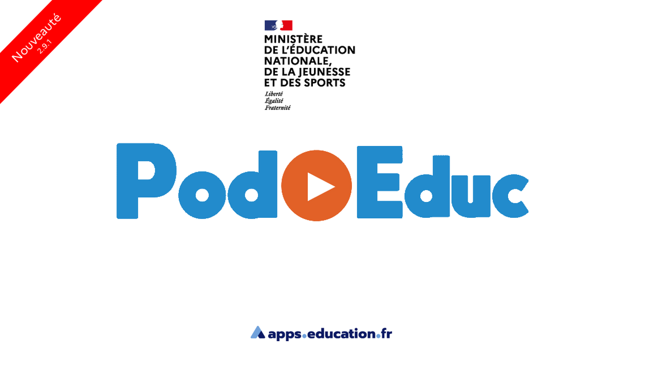 PodEduc - Tutoriels Pod Educ - Le Nouvel Enregistreur
