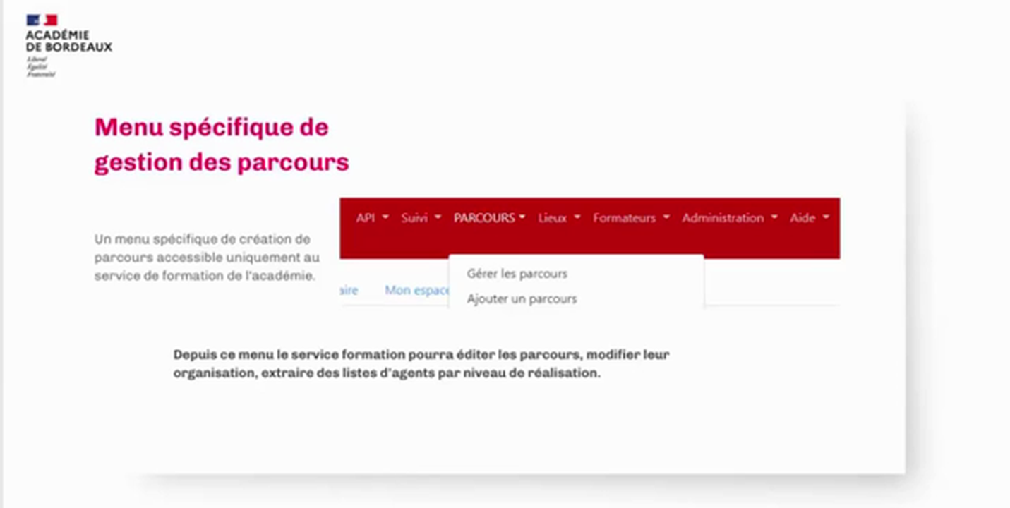 PodEduc - Tutoriel Parcours De Formation_Sofia Fmo