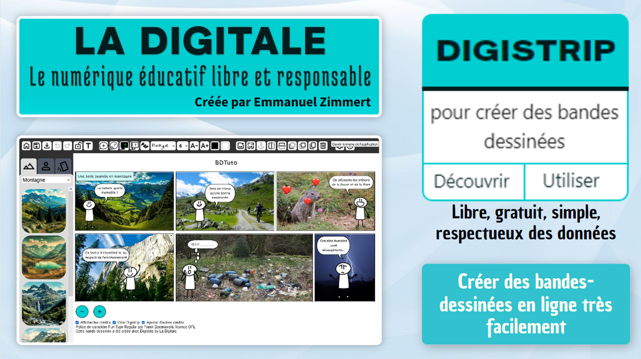 PodEduc - Tuto - Digistrip De Ladigitale (Faire Une Bd…
