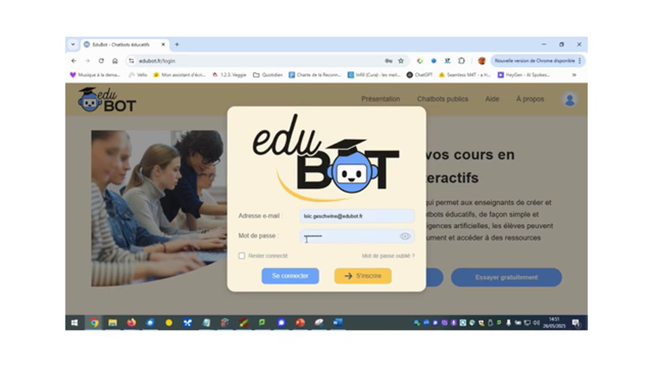 PodEduc - Tutoriel Edubot