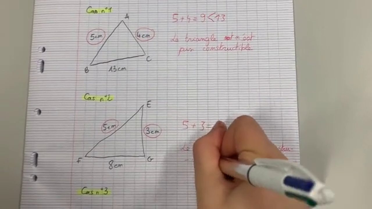 PodEduc - Démontrer Qu'un Triangle Est Constructible