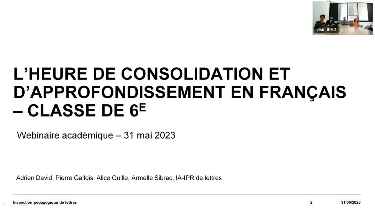 PodEduc - L'Heure De Consolidation Et D'Approfondissem…