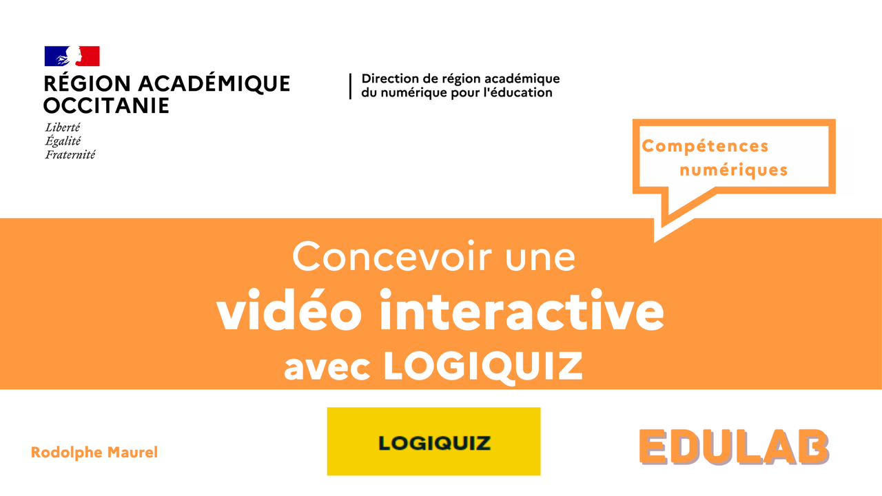 PodEduc - Créer Une Vidéo Interactive Avec Logiquiz.