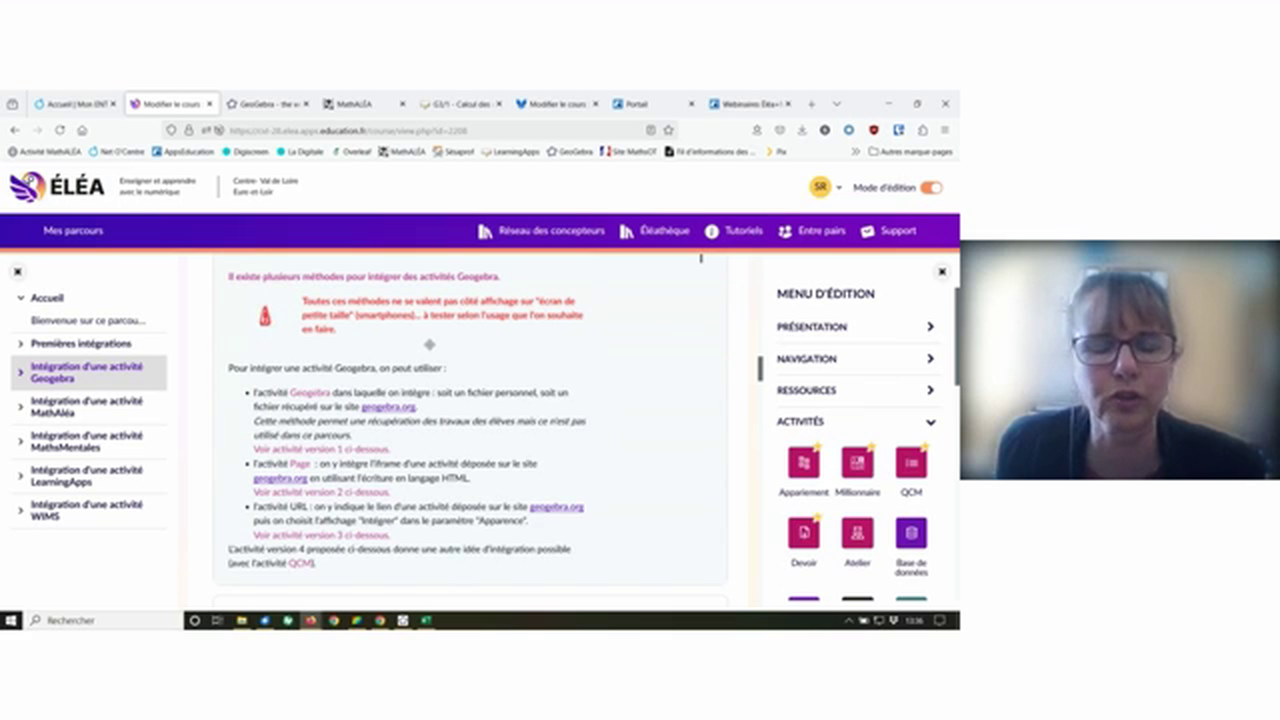 PodEduc - Les Ateliers D'Eléa - Eléa En Mathématiques