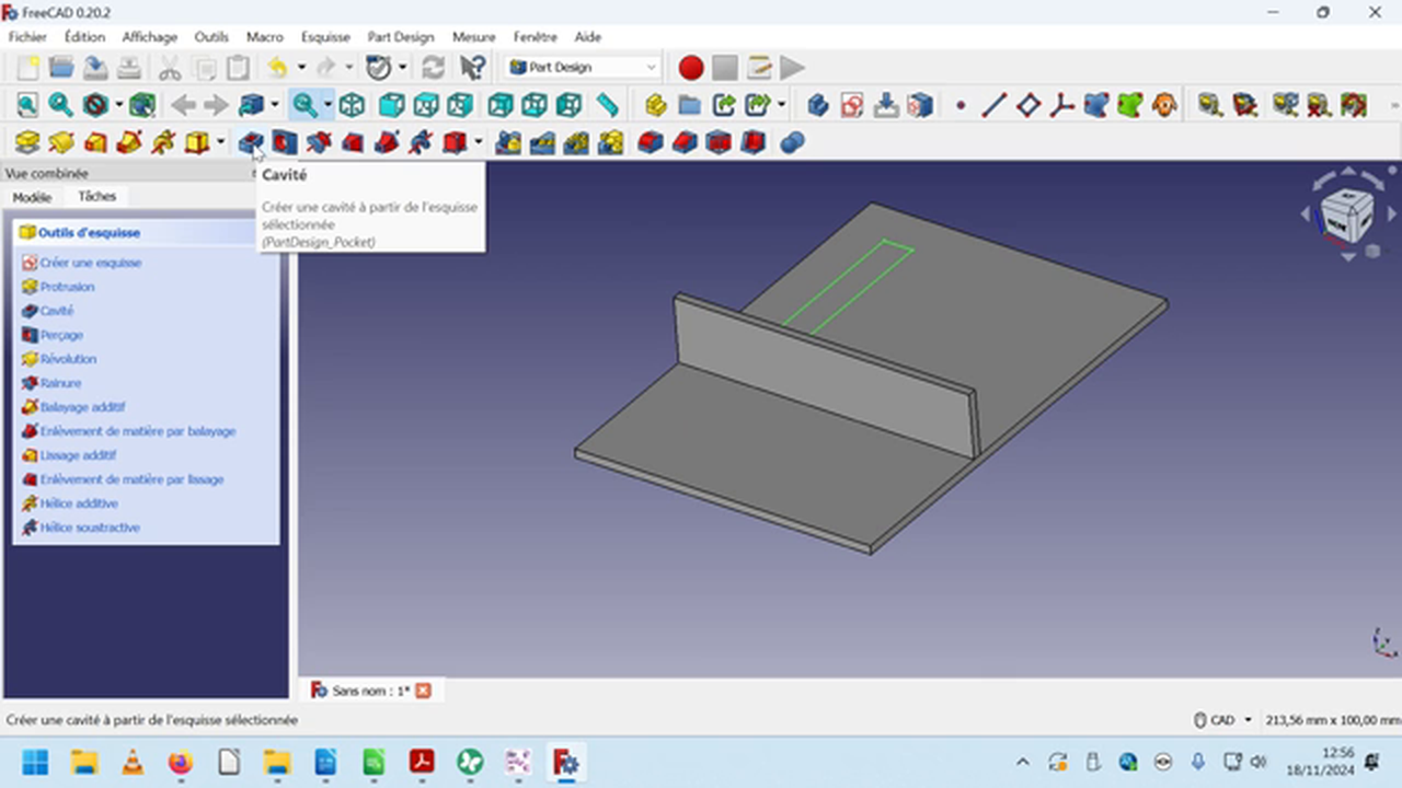 PodEduc - Freecad - Premiers Pas