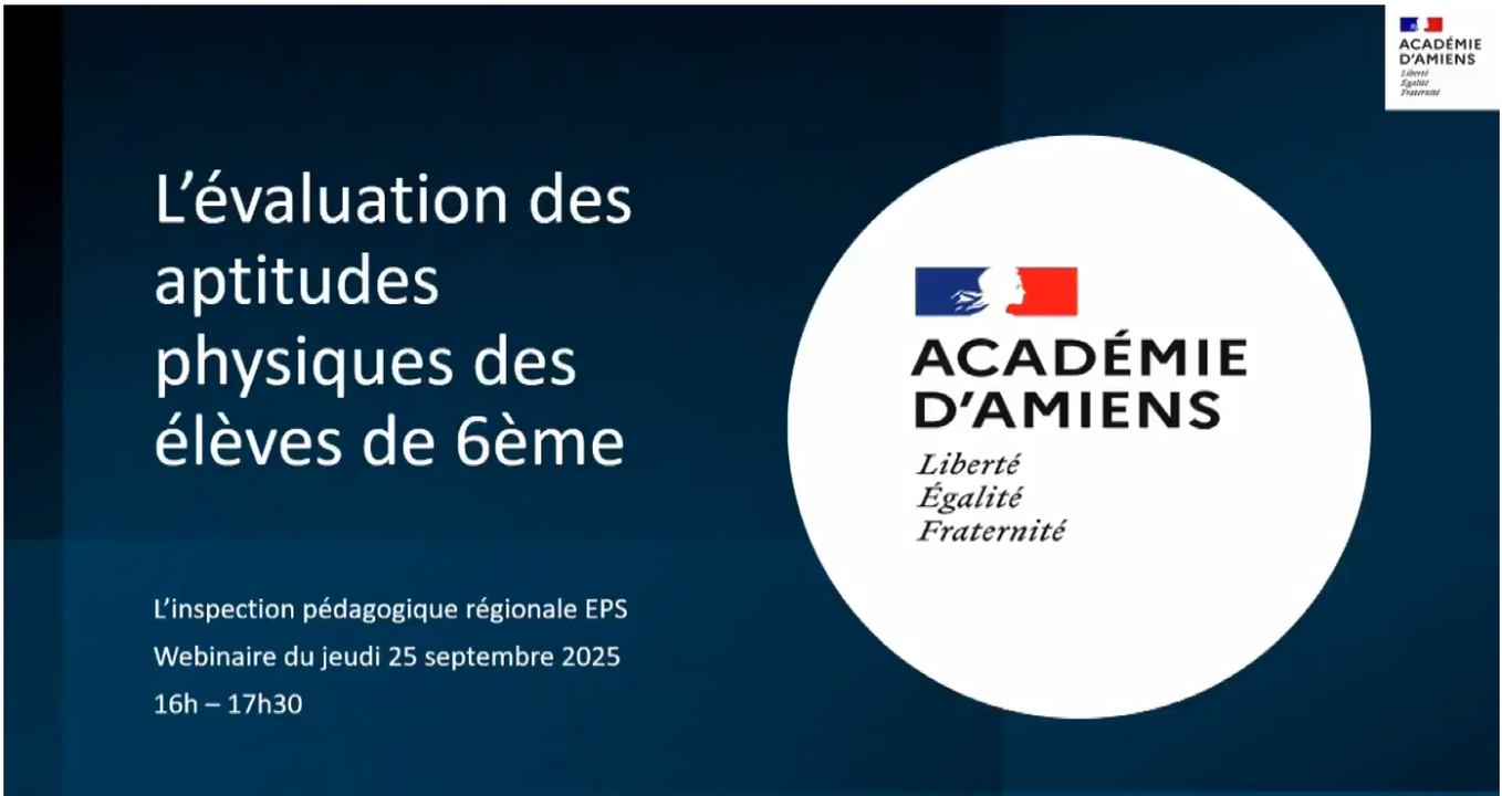 PodEduc - EPS Académie d'Amiens - Évaluation Des Aptitudes Physiques ...