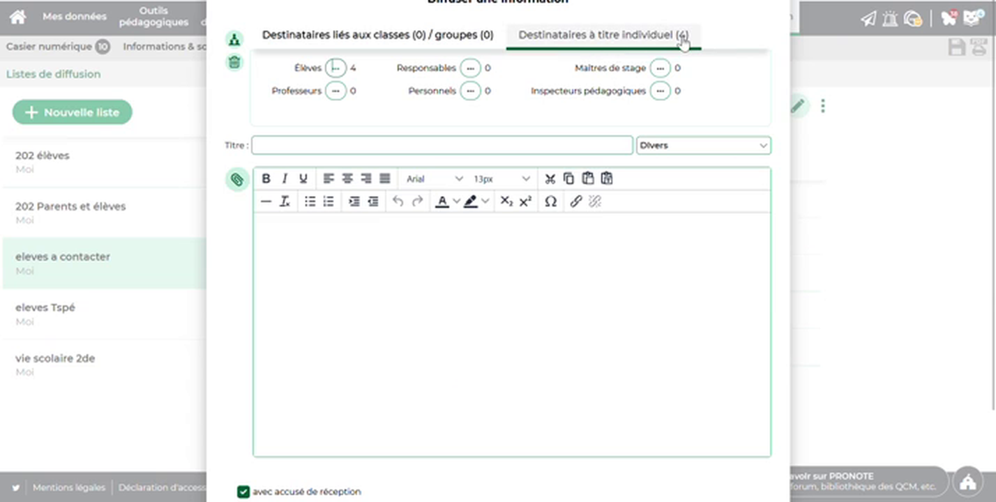 PodEduc - Tuto Diffuser Message Pronote.Mp4