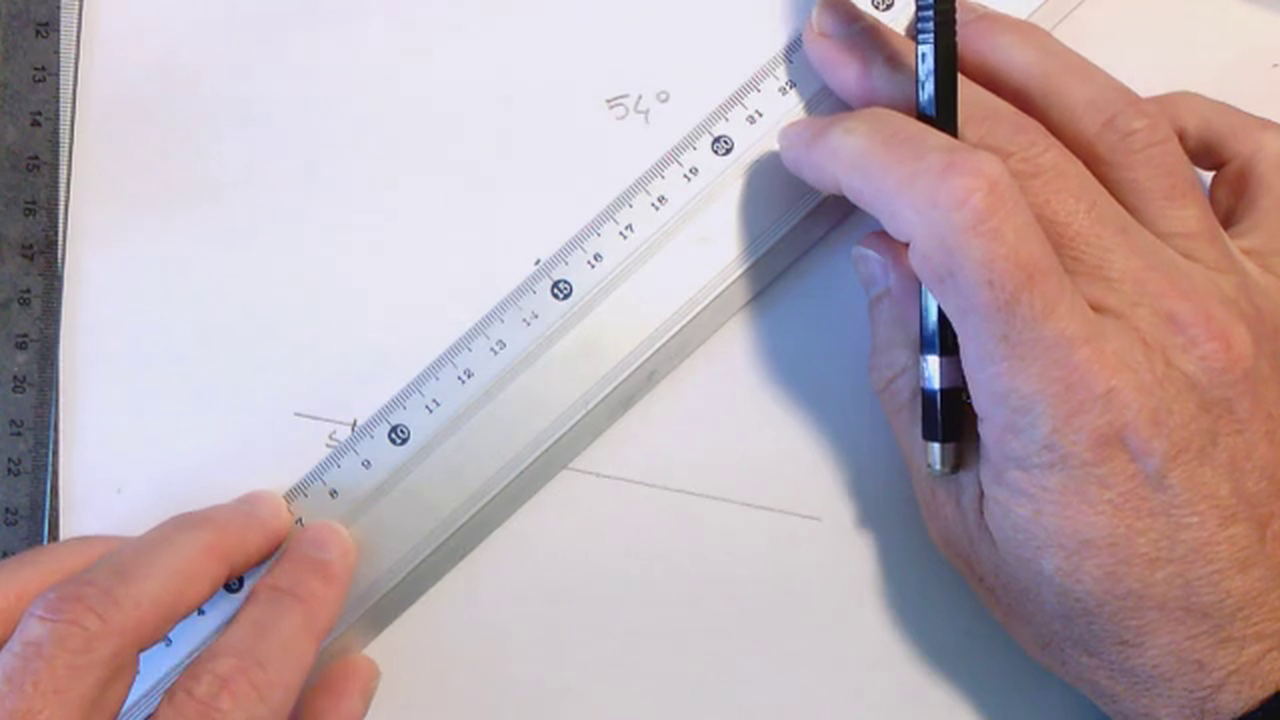 PodEduc - Tracer Un Angle De 54°