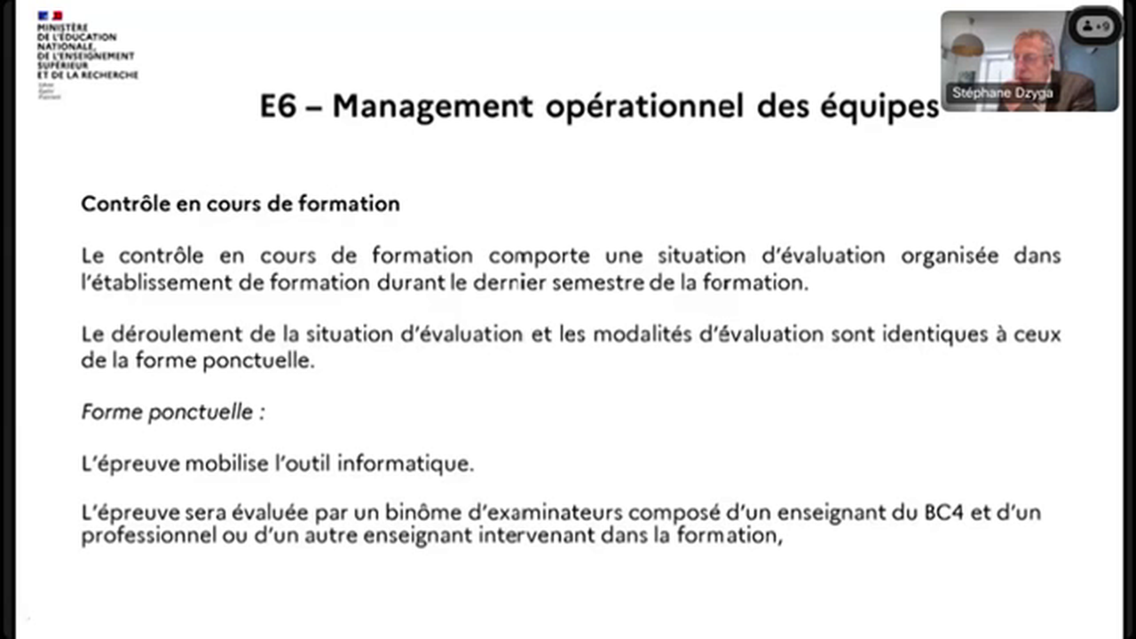 PodEduc - Pnf 2024 / 2025 - Rénovation Du Bts Métiers