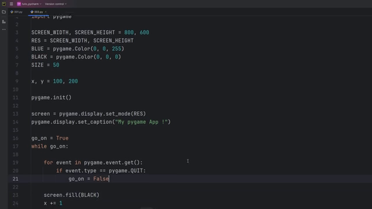 PodEduc - Tuto Pygame - Partie 04