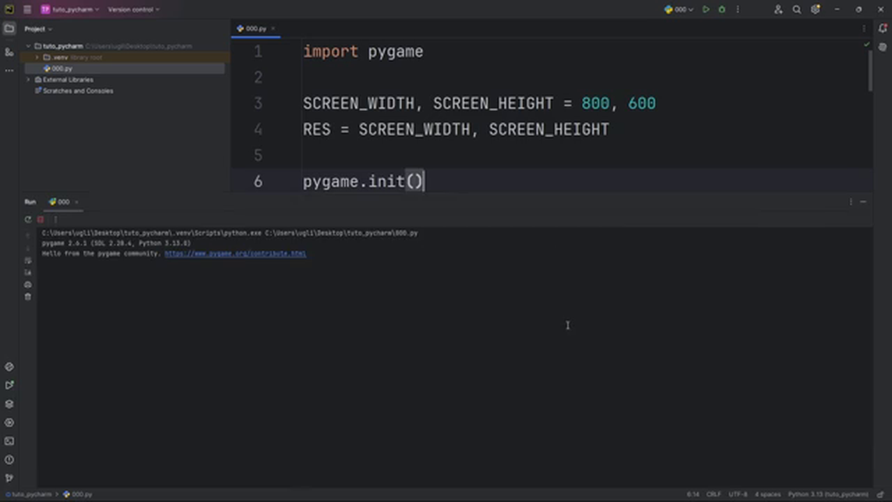 PodEduc - Tuto Pygame - Partie 02