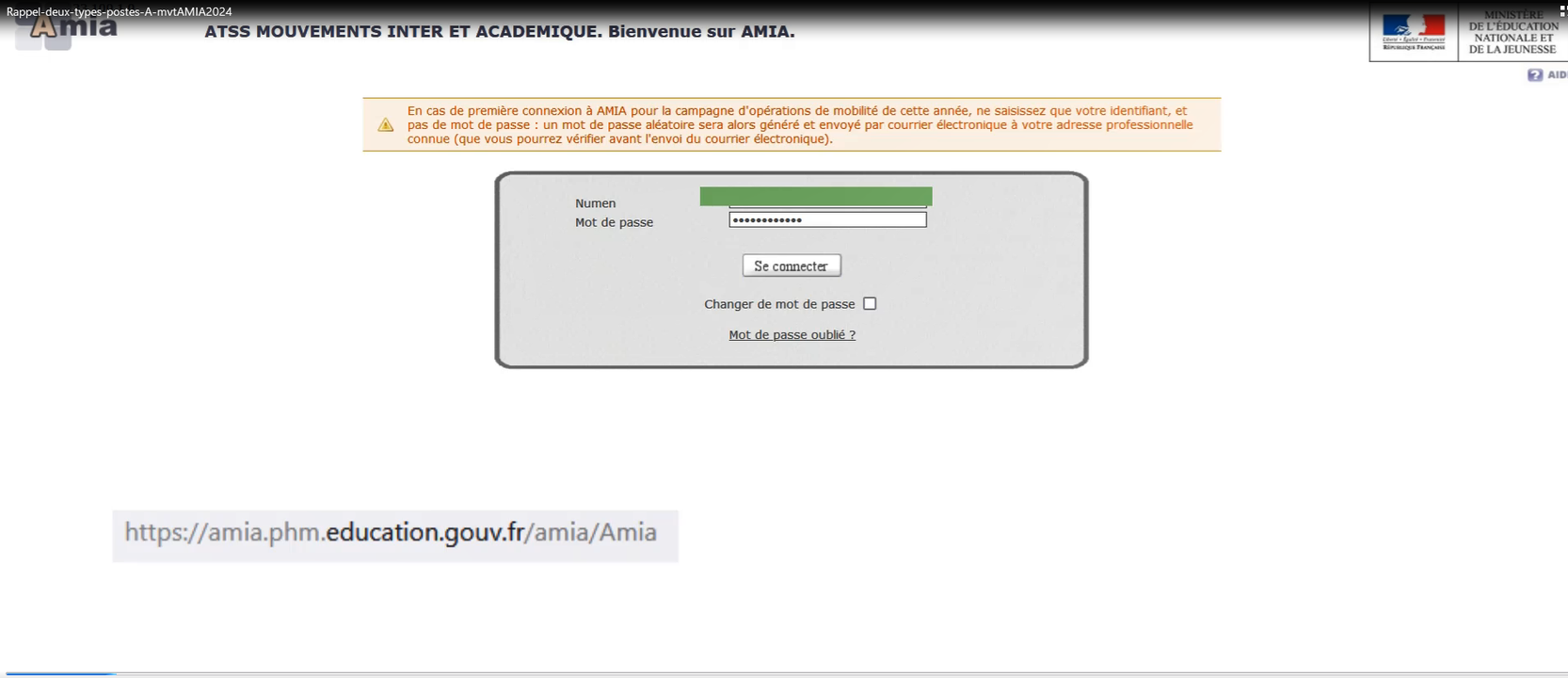 PodEduc - Mouvement Intra Attachés - Rappel : 2 Types