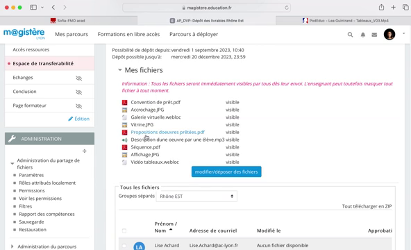 PodEduc - Tutoriel Dépôt De Documents Sur Magistère.Mov