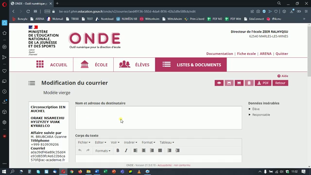 PodEduc - Onde - Modèles De Courriers.Mp4