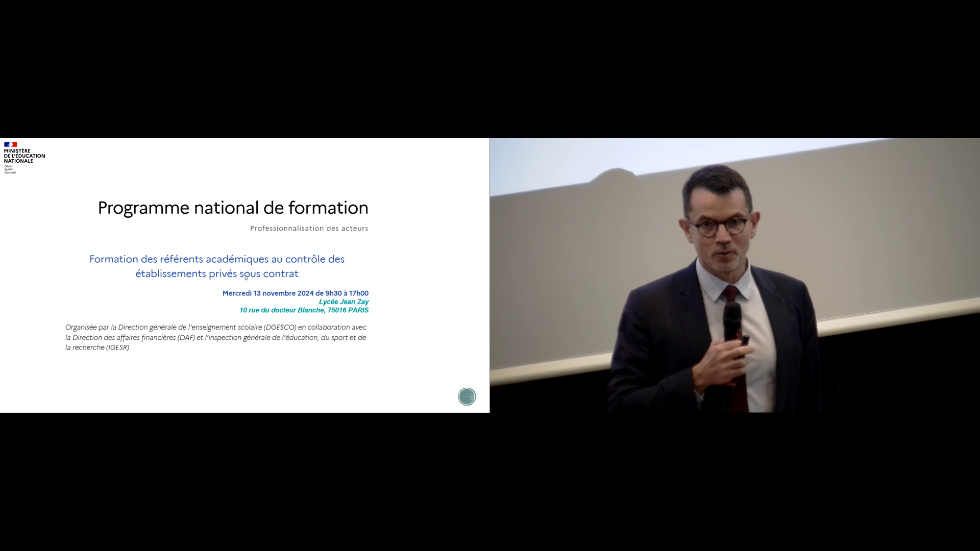 PodEduc - DGESCO-Formation - PROGRAMME NATIONAL DE FORMATION - Introduction Et Table Ronde ...