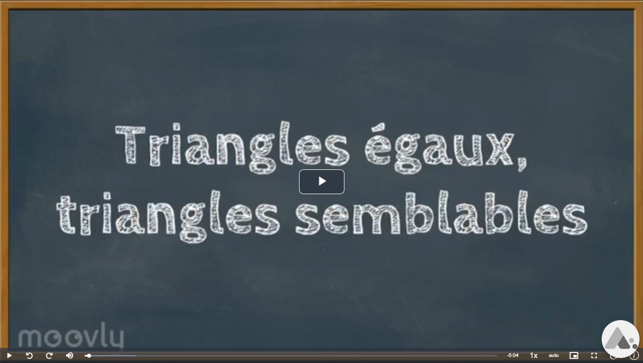 PodEduc - Triangles Égaux, Triangles Semblables.Mp4