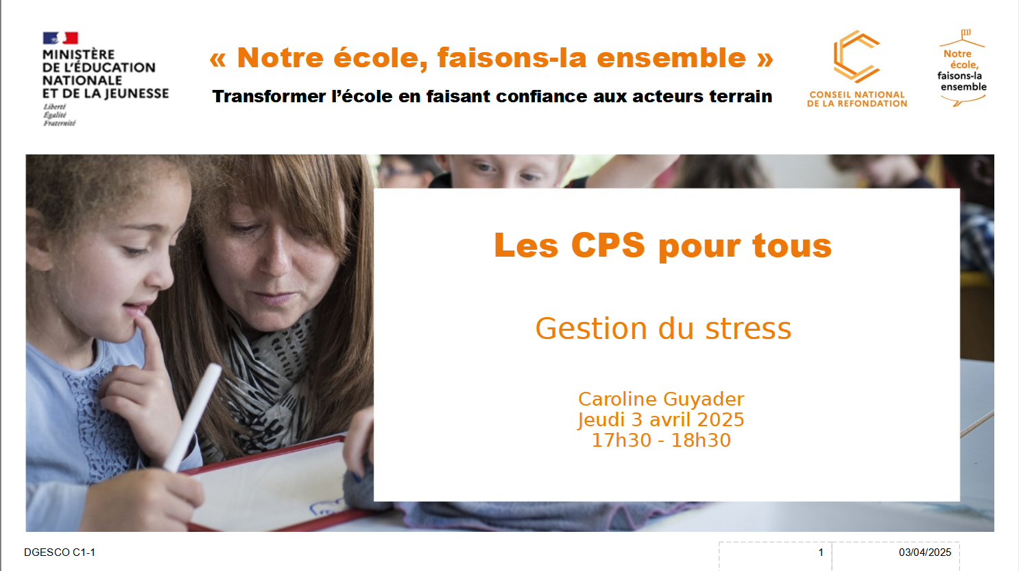 PodEduc - Gestion Du Stress En Classe