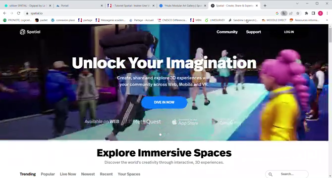 PodEduc - Se Connecter À Spatial.Mp4