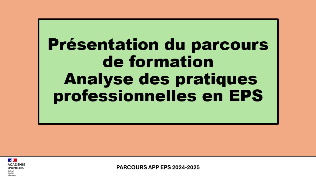 PodEduc - Présentation Du Parcours Analyse De Pratique…
