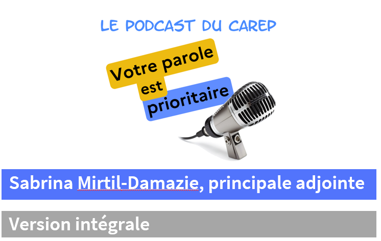 PodEduc - Entretien Avec Sabrina Mirtil-Damazie, Princ…