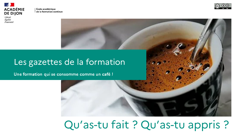 PodEduc - Formation - Métiers de la formation - Gazette 16 - Qu'as-Tu ...