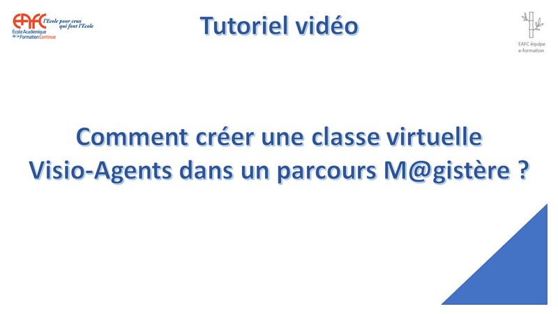 PodEduc - Comment Créer Une Classe Virtuelle Visio-Age…